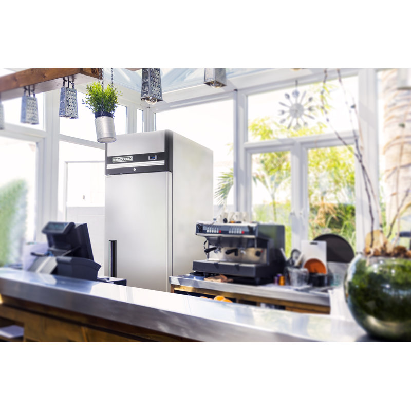 Maxx Cold 25.2 Inch Single Door Reach-in Freezer, Top Mount | Wayfair