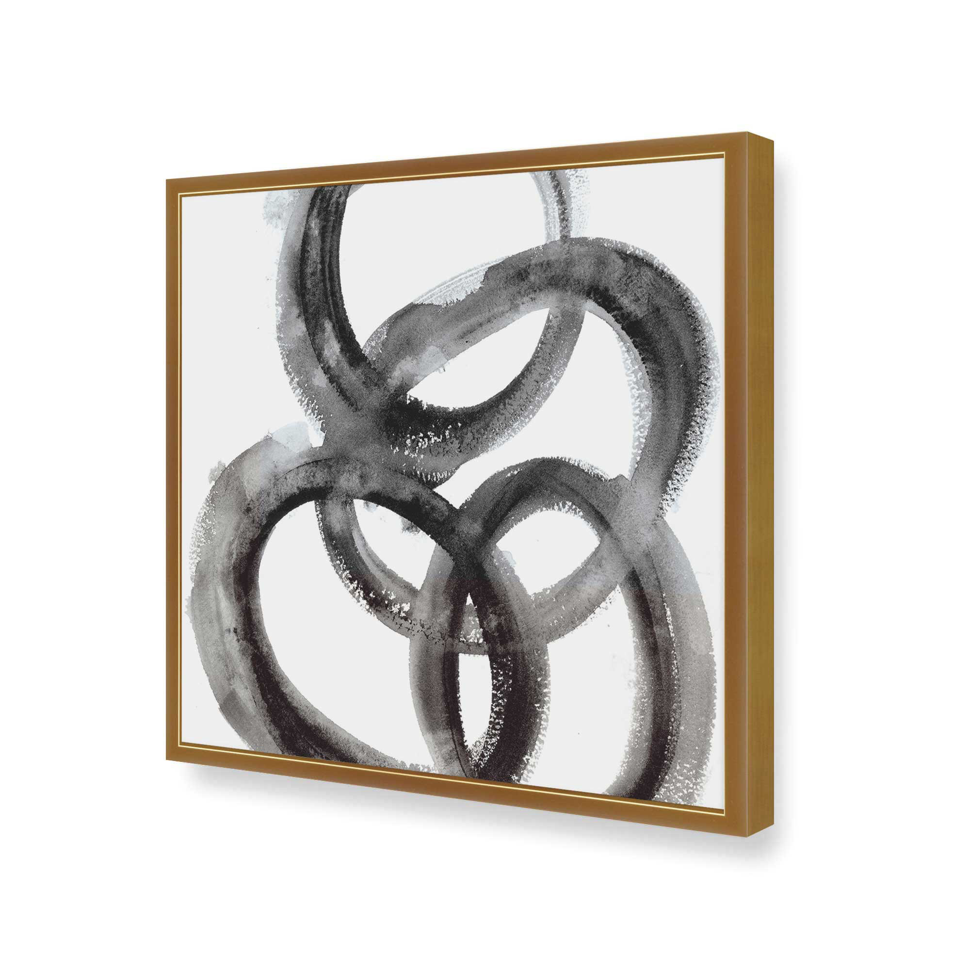 Ivy Bronx Interwoven Paths Canvas Print | Wayfair