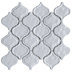 Supreme Tile Lauretta 3" x 3" Glass Arabesque Mosaic Wall Tile ...