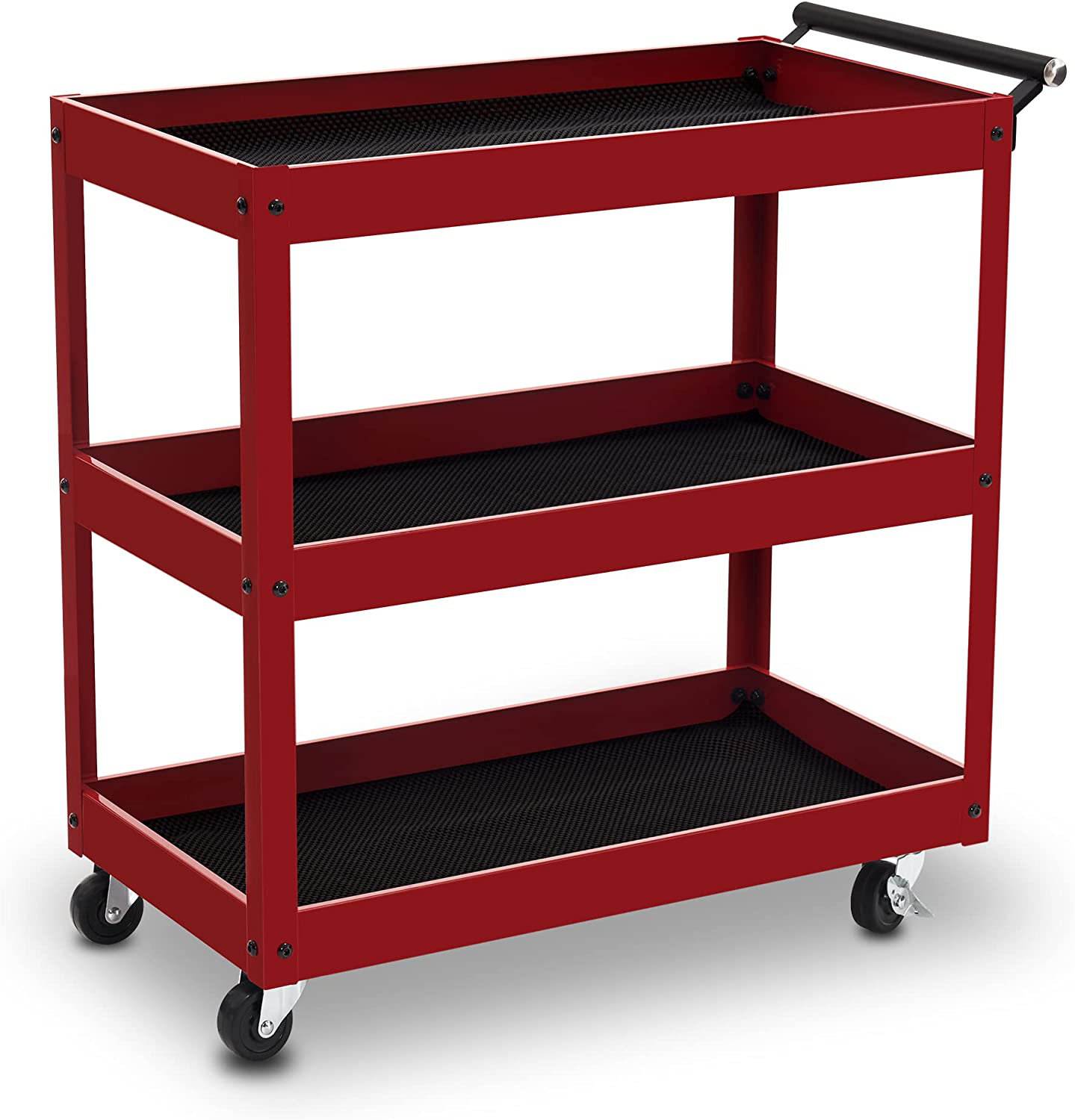 WFX Utility™ Glastbury Heavy Duty Utility Cart with Anti-Scratched Pad ...