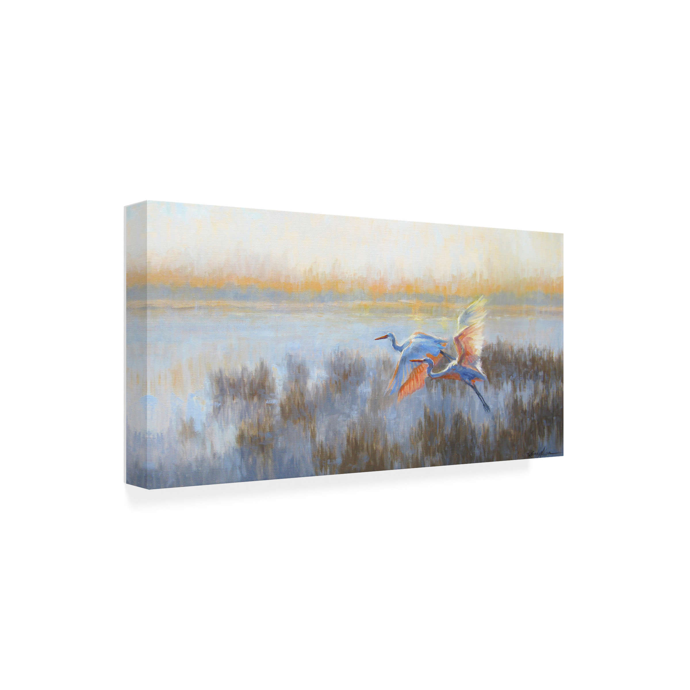 Highland Dunes Sandy Nelson Dinner Date Canvas Art - Wayfair Canada