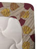 Ambesonne Leaf Print Sheet Set Autumn Bohemian Ethnic Cocoa Mustard ...