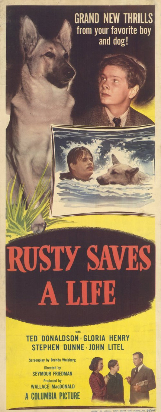 Posterazzi Rusty Saves A Life Movie Poster (11 X 17) - Item # MOVGE3957 ...