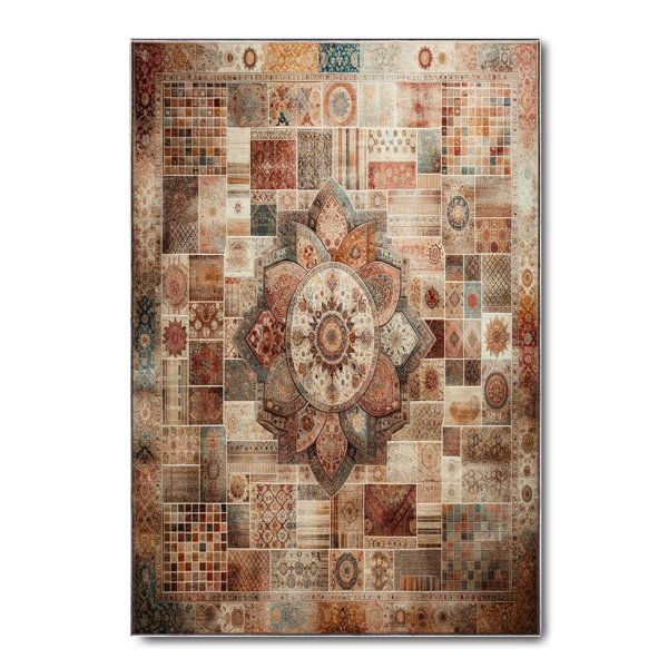 Bungalow Rose Audria Patchwork Rug - Wayfair Canada