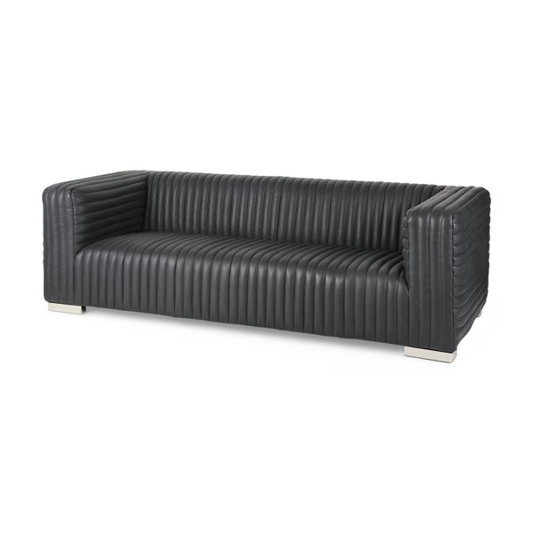 Trent Austin Design® Mcnew Leather Sofa & Reviews | Wayfair