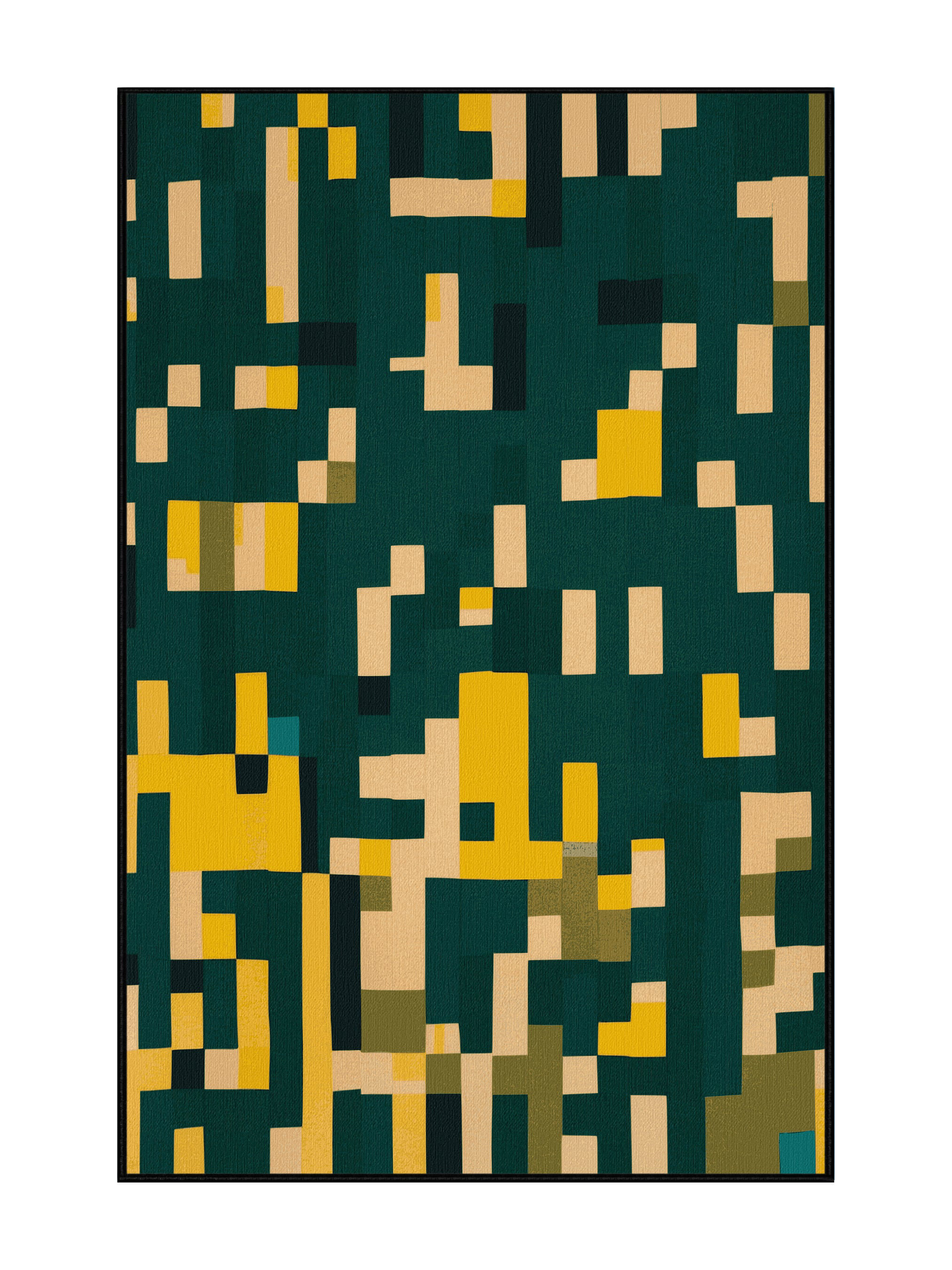 Ebern Designs Pixel Pastures Rug | Wayfair