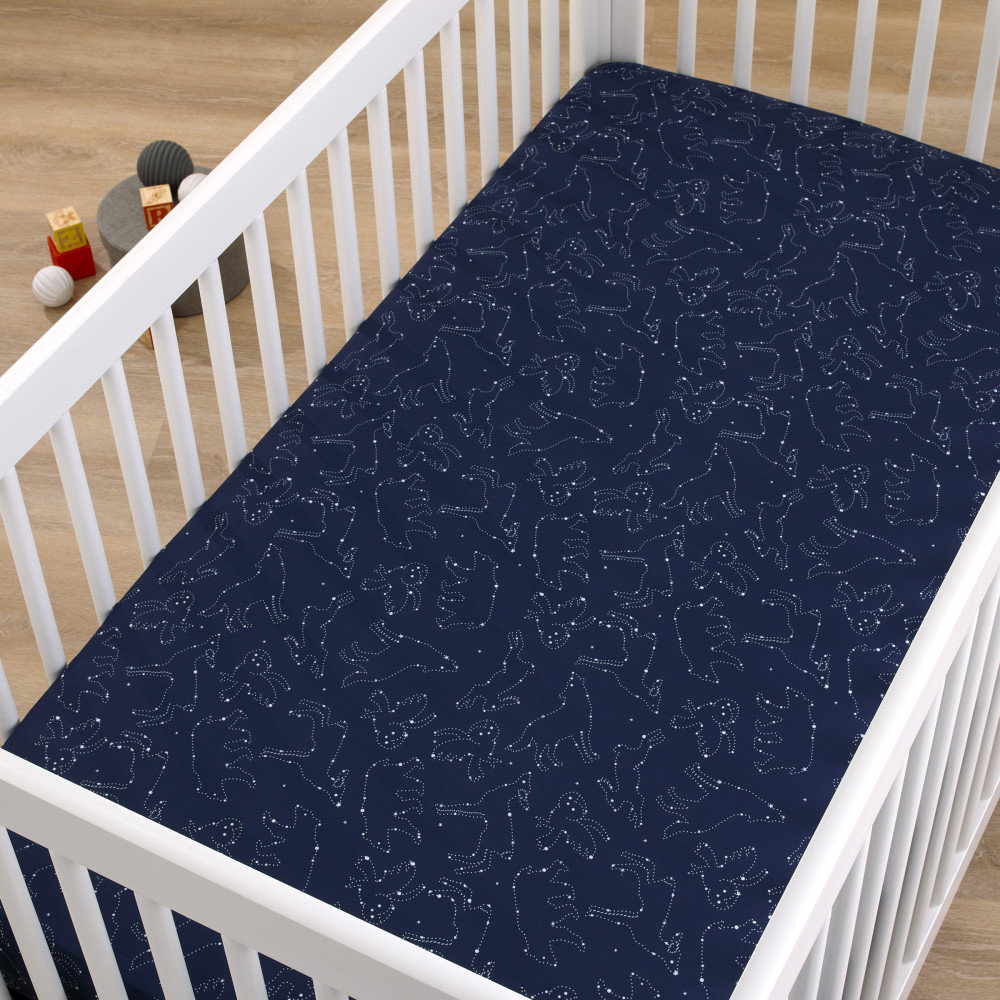 Isabelle & Max™ NoJo Cosmic Veal Constellations Nursery Mini Crib ...