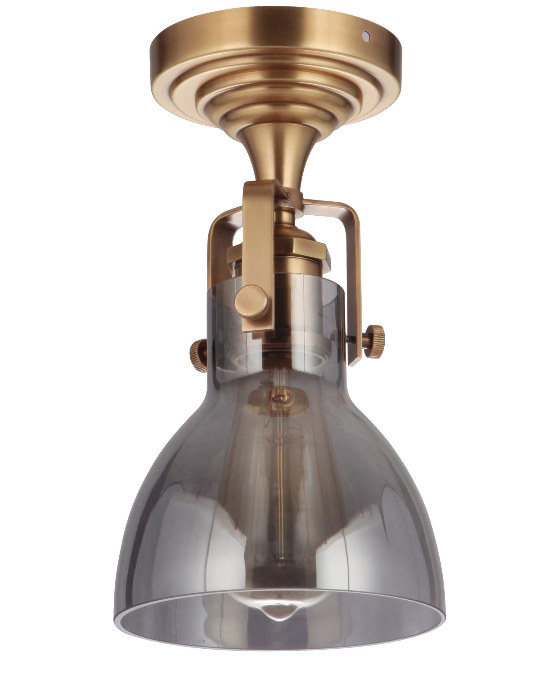 Breakwater Bay Javen 1 - Light 6" Unique/Statement Bell Semi Flush ...
