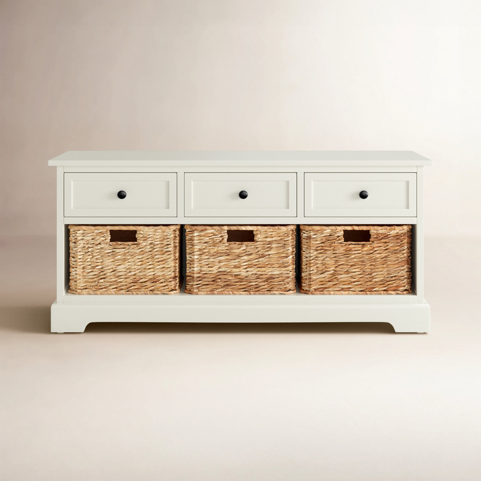 Birch Lane™ Adayla Solid Wood Drawers Storage Bench & Reviews | Birch Lane