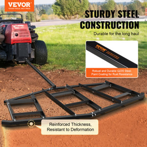 VEVOR Driveway Drag,Tow Behind Drag Harrow | Wayfair