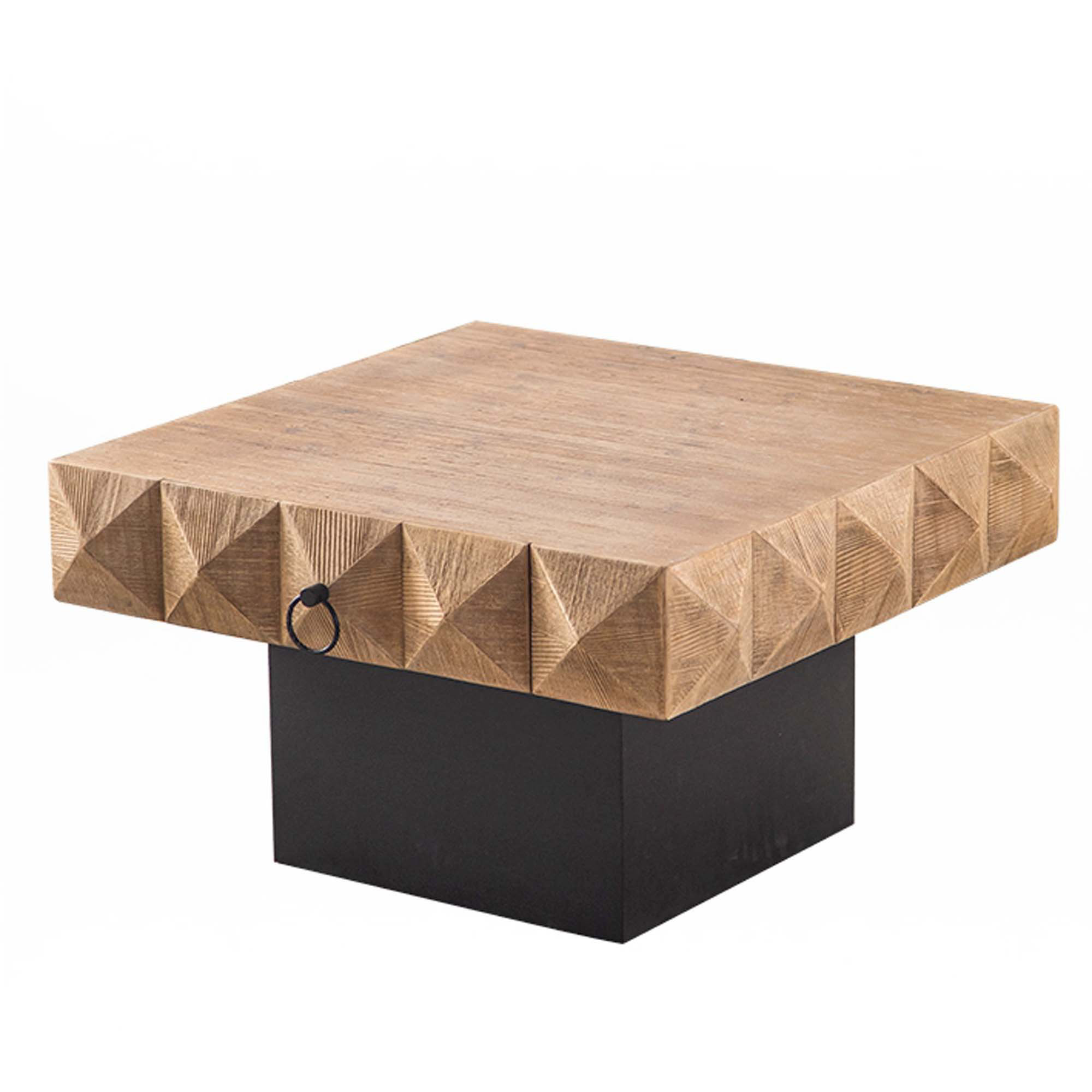 Millwood Pines Three-Dimensional Embossed Pattern Square Retro Coffee ...