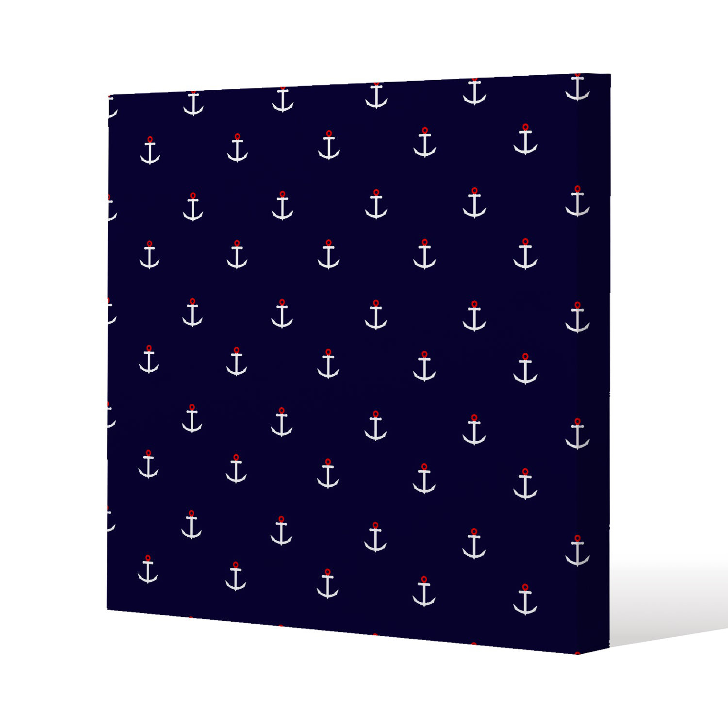 Breakwater Bay Anchors on Slim Style Canvas Print , 15mm Slim Real wood ...
