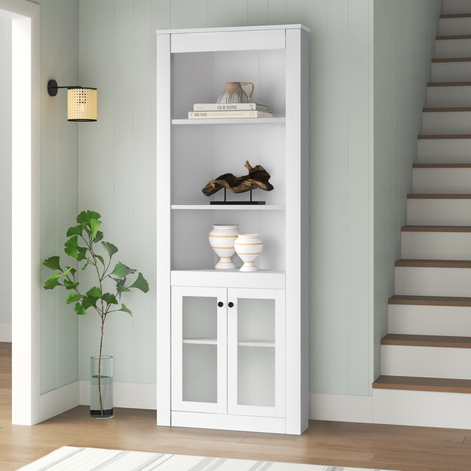 Sand & Stable™ Maracaibo 72'' H x 32'' W Standard Bookcase & Reviews ...