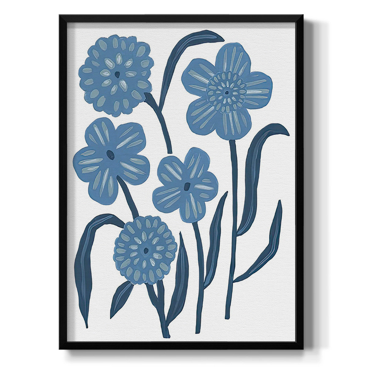 Winston Porter Semi Stack II -Gallery Wrapped Canvas | Wayfair