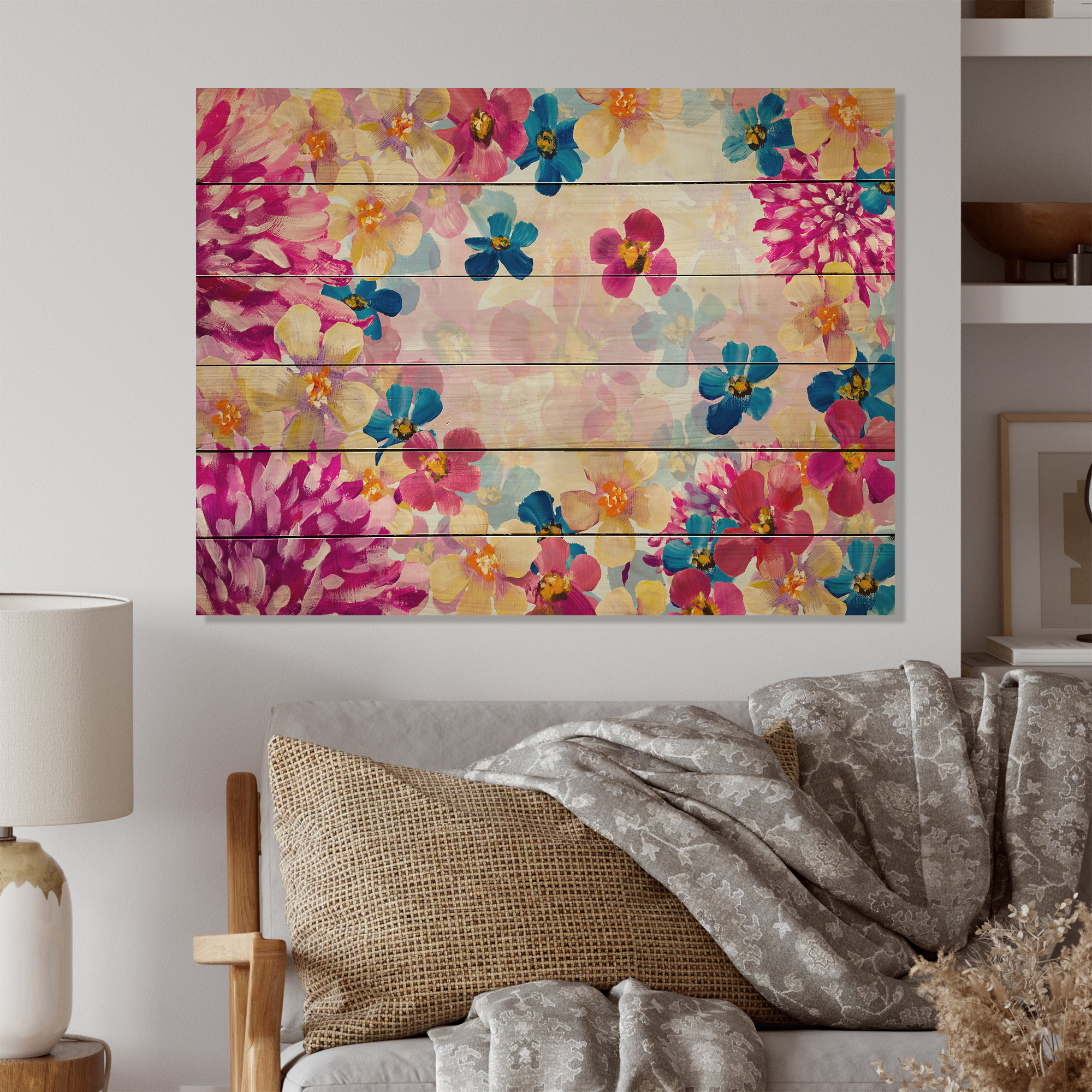 Winston Porter Oil Spring Flowers Art Oil Spring Flowers Art - Graphic ...