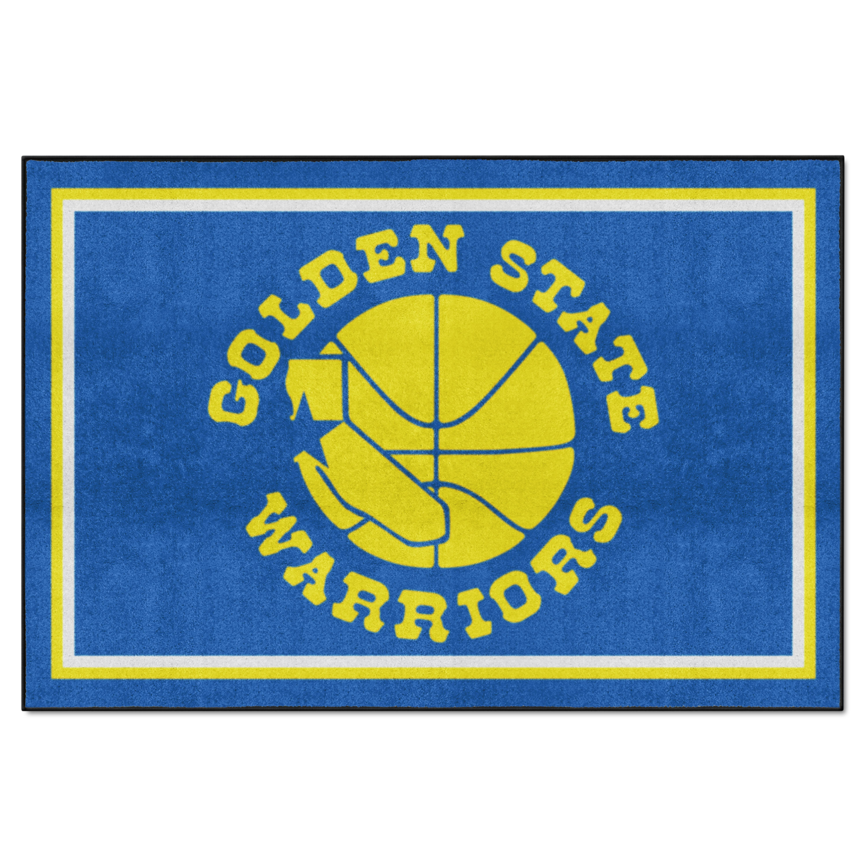 FANMATS Golden State Warriors_NBA Retro Golden State Warriors 5Ft. X 8 ...