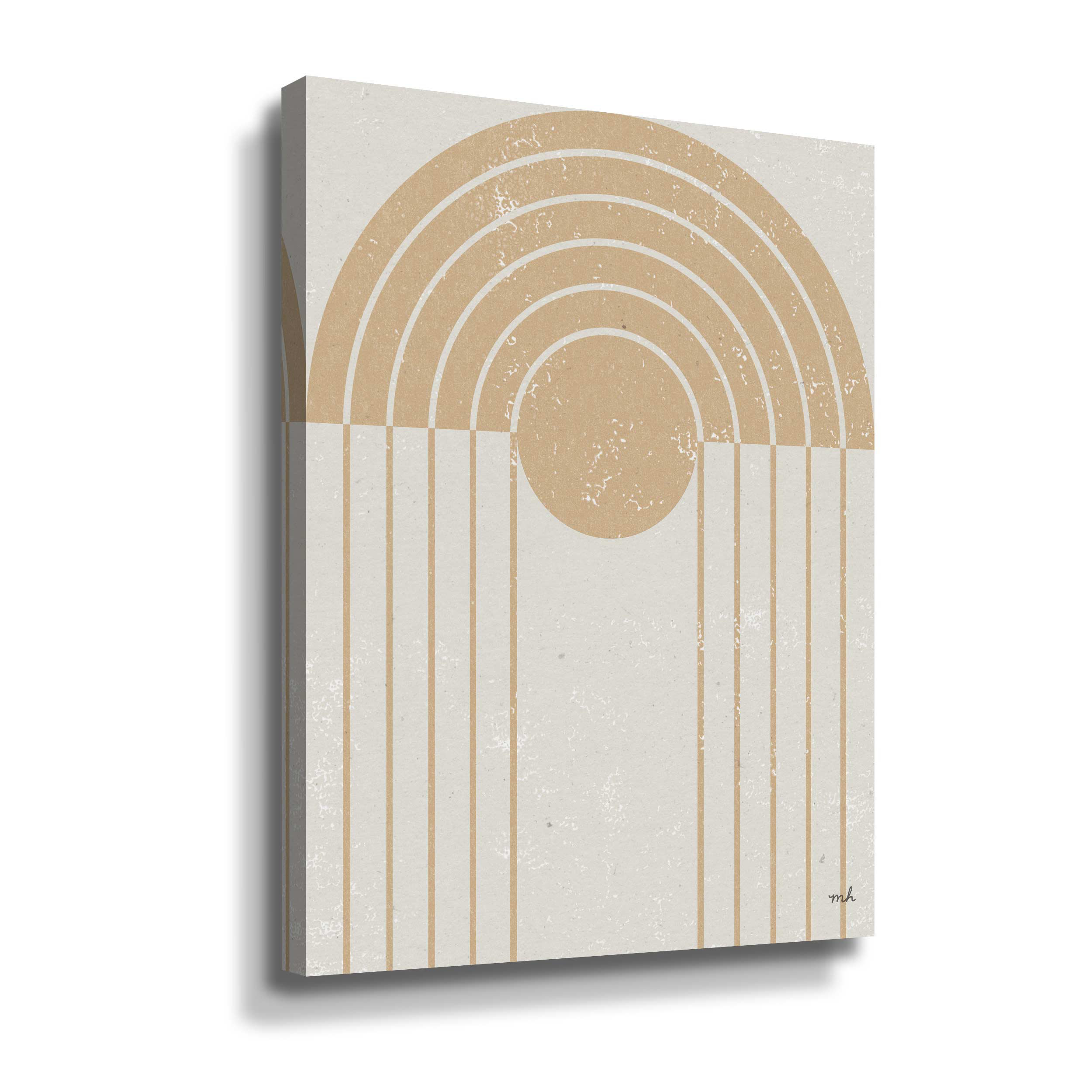 George Oliver Tan Gate I - Print on Canvas | Wayfair