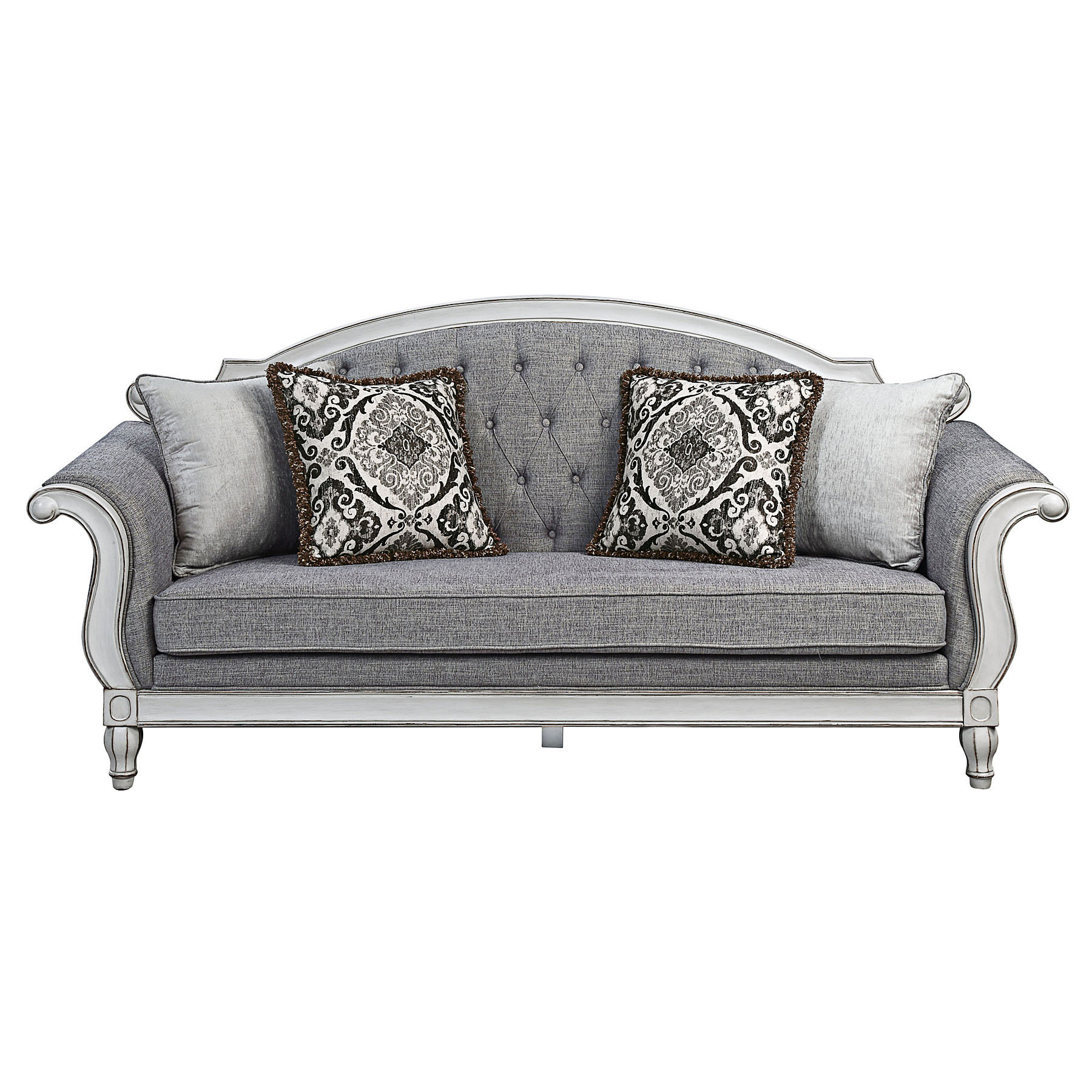 Ophelia & Co. Florian Sofa w/ Pillows | Wayfair
