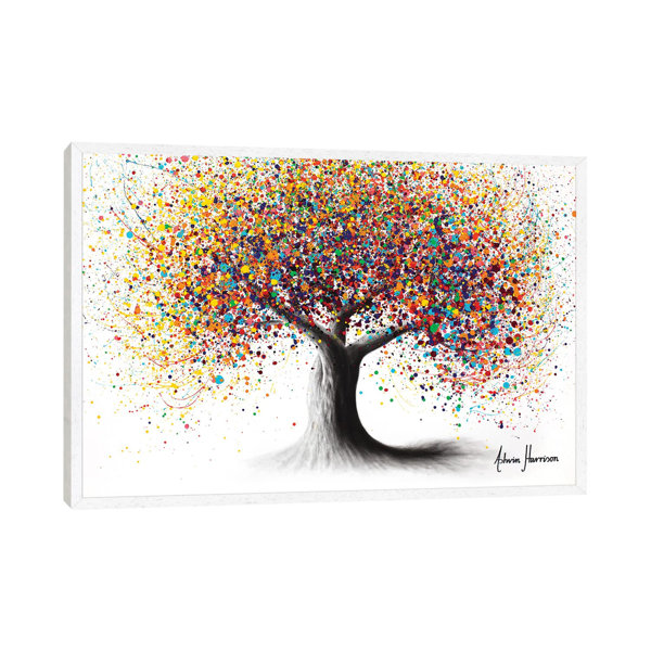 Zipcode Design Rainbow Soul Tree by Ashvin Harrison - Print on Canvas ...