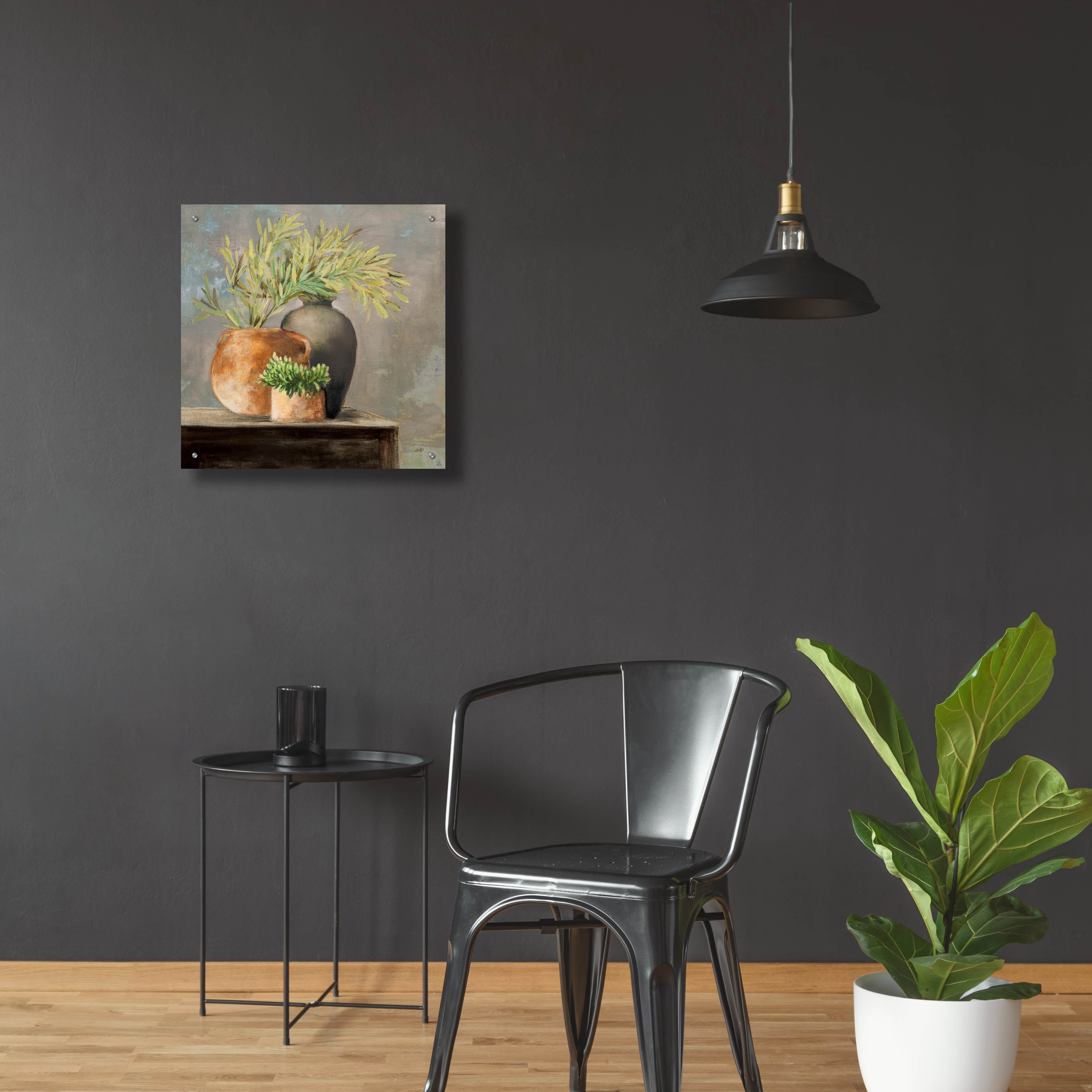 Lark Manor™ 'Calm Still Life 1 Rich' by Julia Purinton Acrylic Glass ...