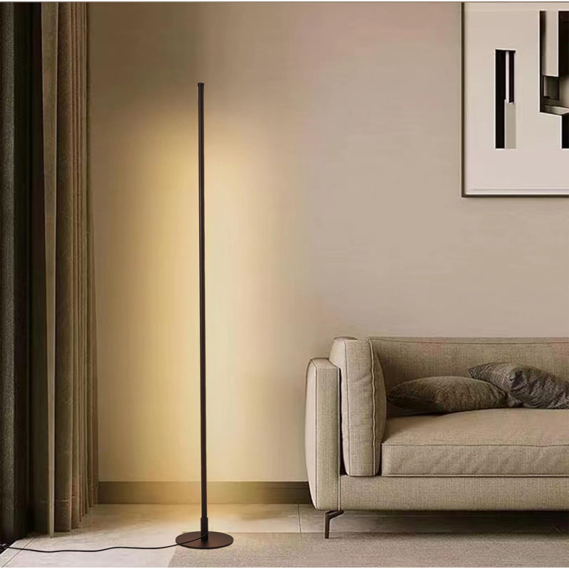 Ivy Bronx Aspin Modern Corner Floor Lamp | Wayfair