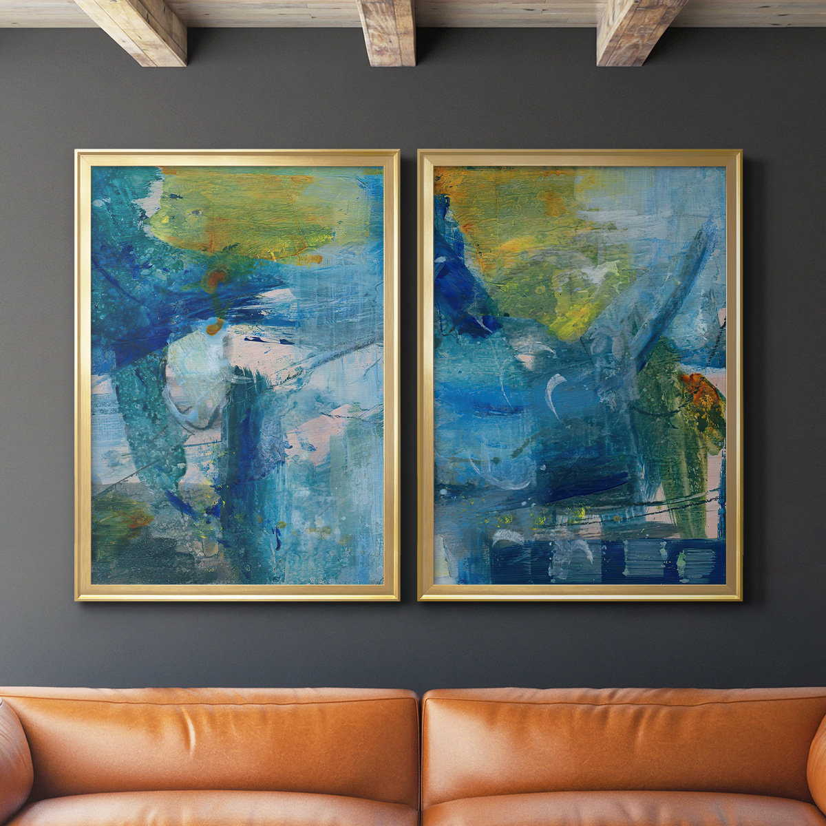 Orren Ellis Spring Winds III Premium Framed Canvas - Ready To Hang ...