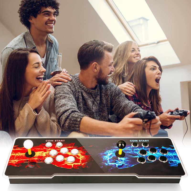 EP Designlab LLC 2 Player Plug-In Tabletop Arcade Machine with 20000 ...