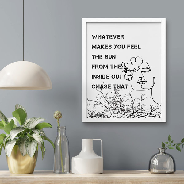 SIGNLEADER " Whatever Makes You Feel The Sun From The Inside Out Chase ...