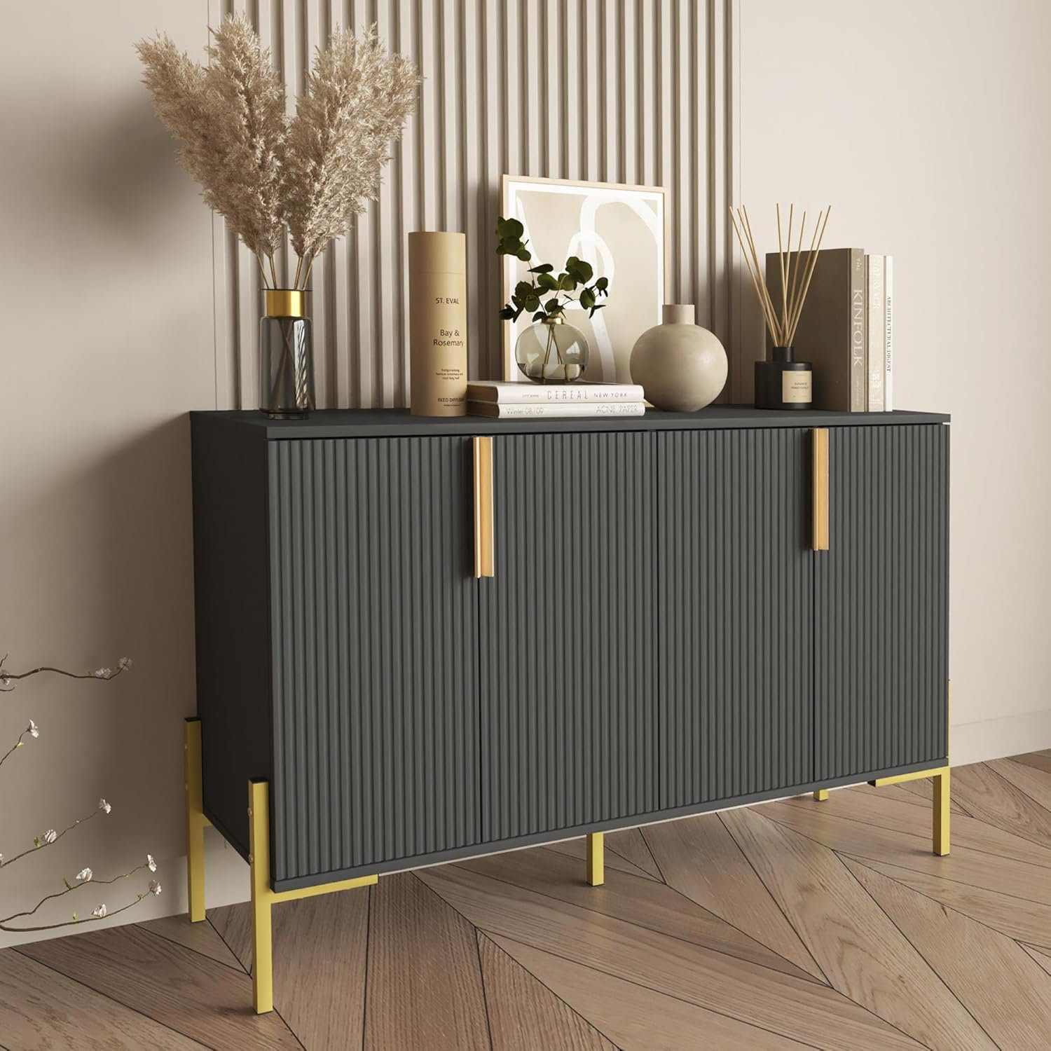 Ebern Designs Tableware Cabinet Buffet Cabinet | Wayfair