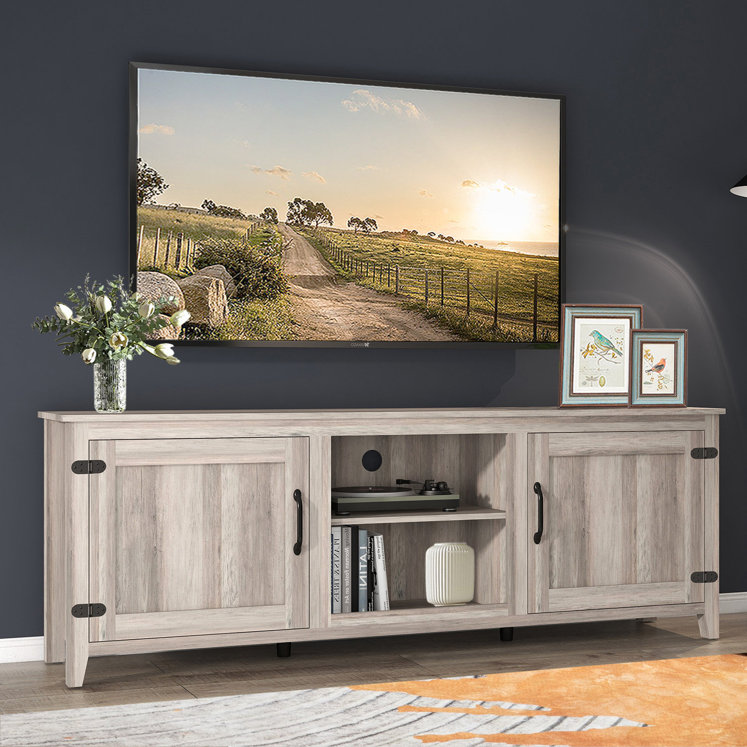 Red Barrel Studio® Hainsly 70'' Media Console | Wayfair