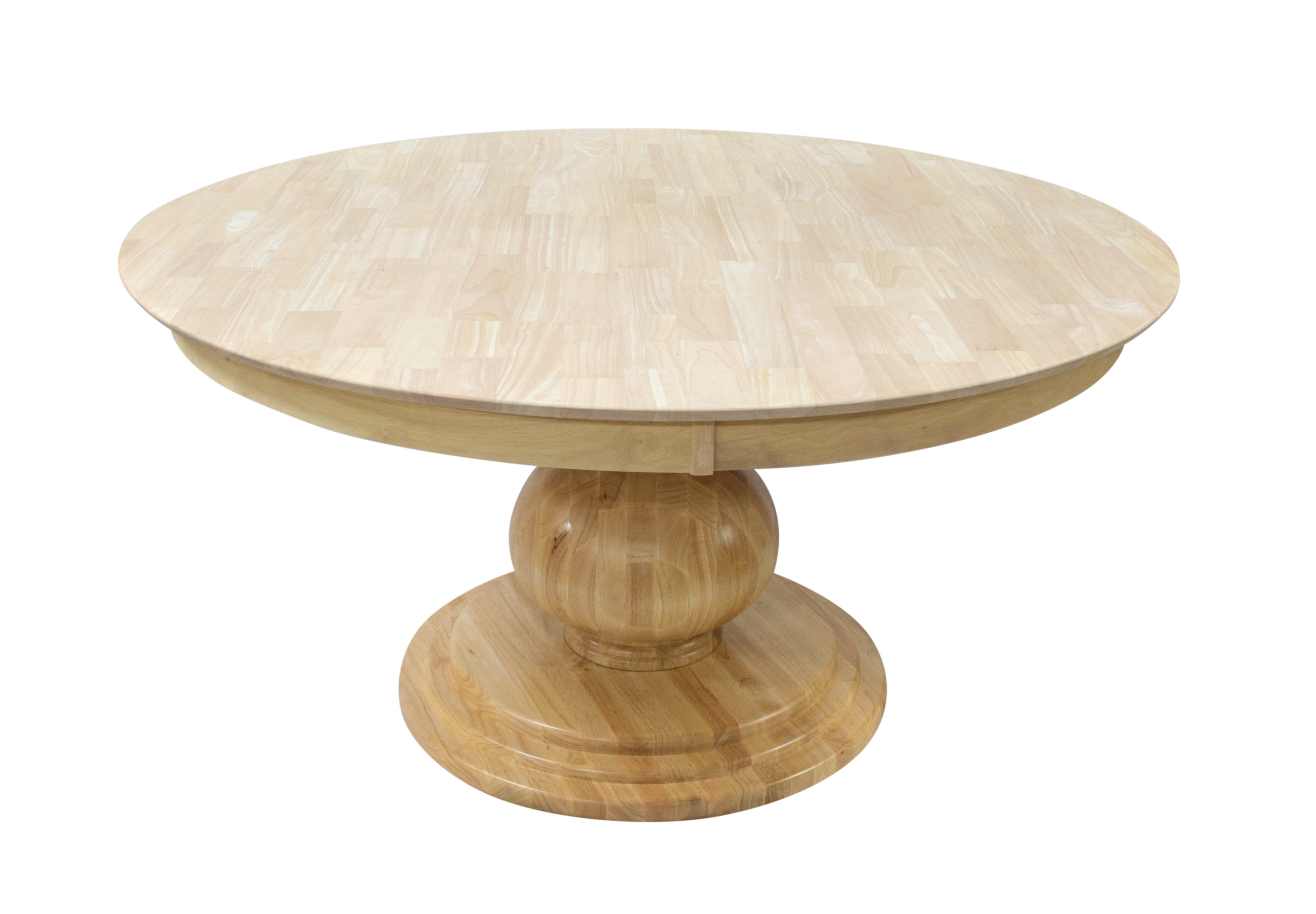 Millwood Pines Round Solid Wood Dining Table | Wayfair