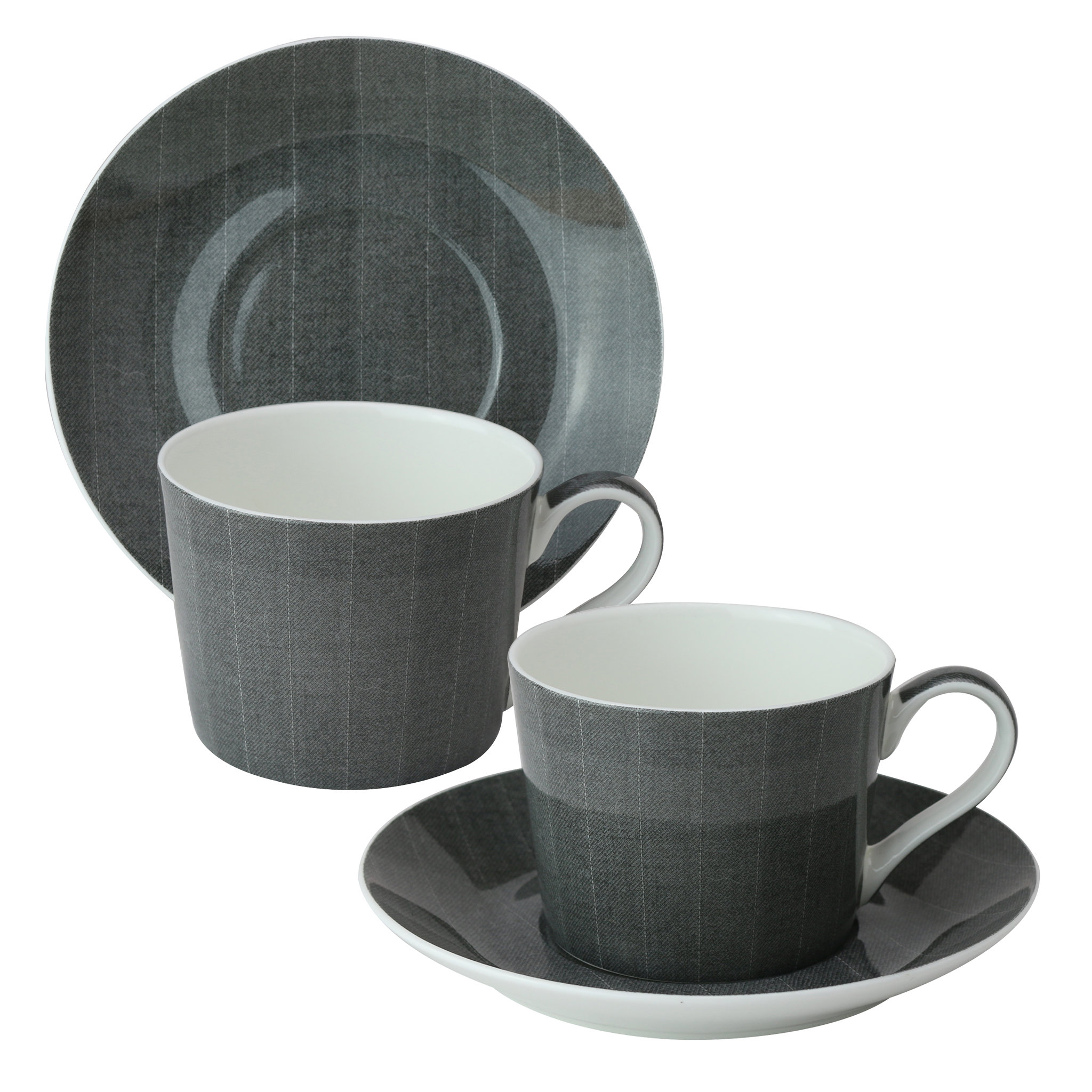 Grace's Tea Ware Charlie Bone China Teacup and Saucer | Wayfair