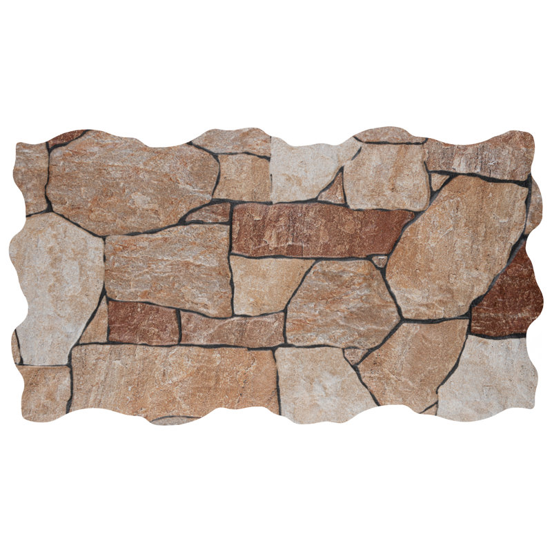Merola Tile Andorra 10" x 19" Ceramic Stone Look Wall Tile | Wayfair