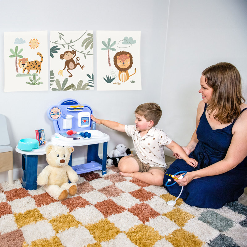SunnyDaze Decor Little Doctor Veterinarian Play Pretend Kit - Ages 3 ...