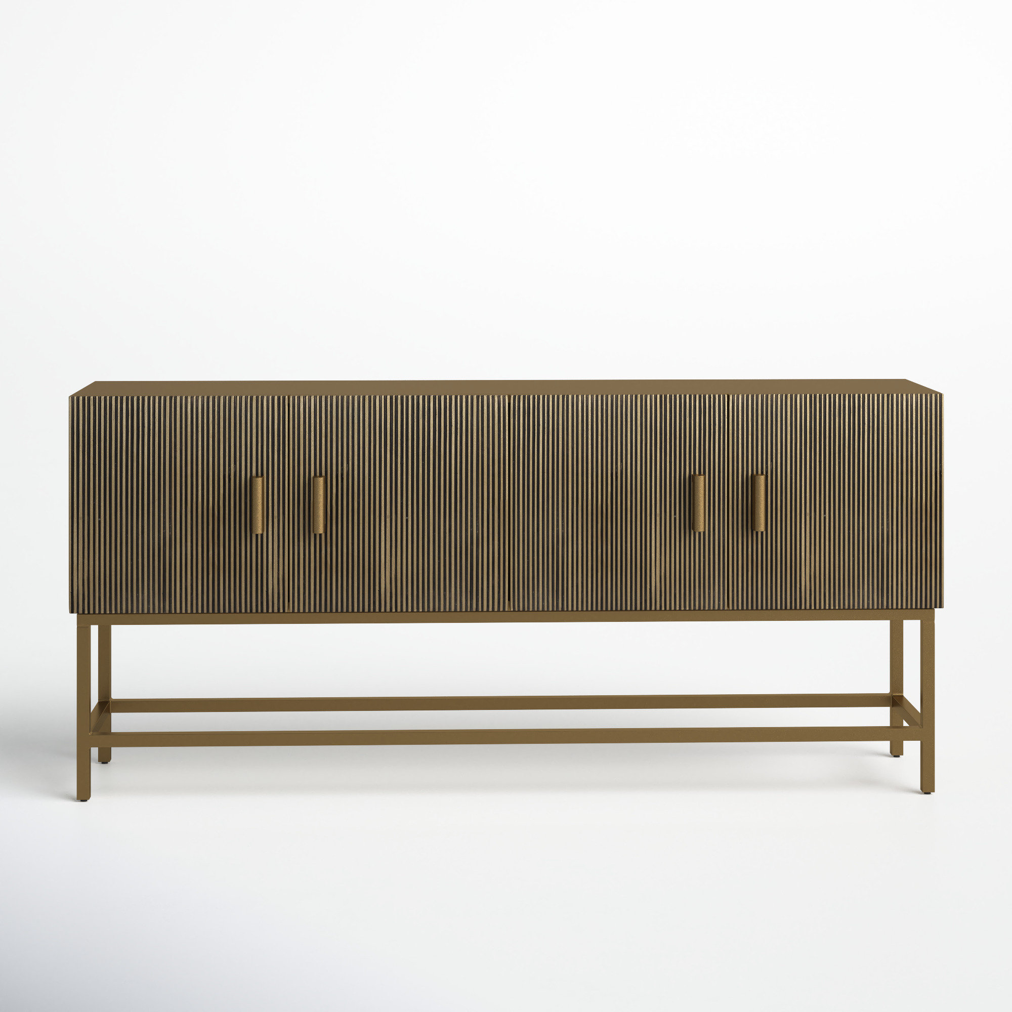 Joss & Main Belsan 63" Wide Mango Wood Sideboard | Wayfair