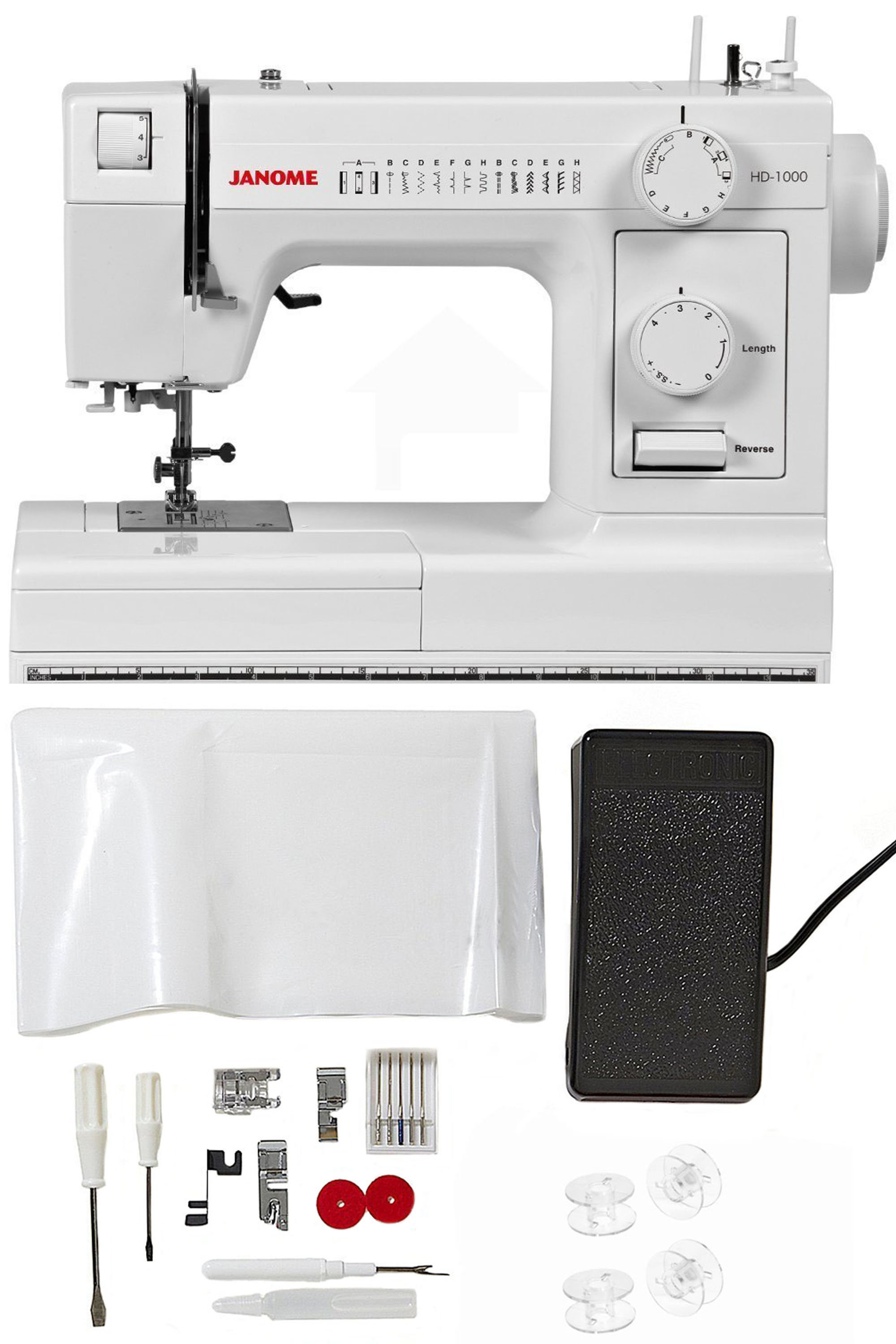 Janome HD1000 Heavy-Duty Sewing Machine | Wayfair