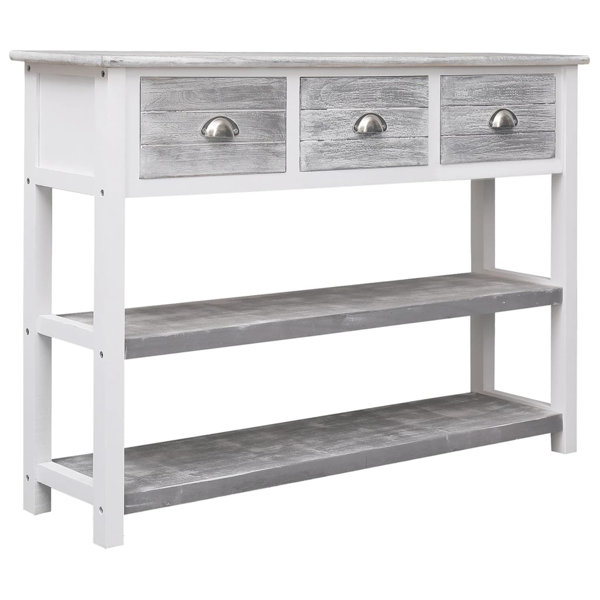 Lark Manor Watts 108cm Solid Wood Console Table | Wayfair.co.uk