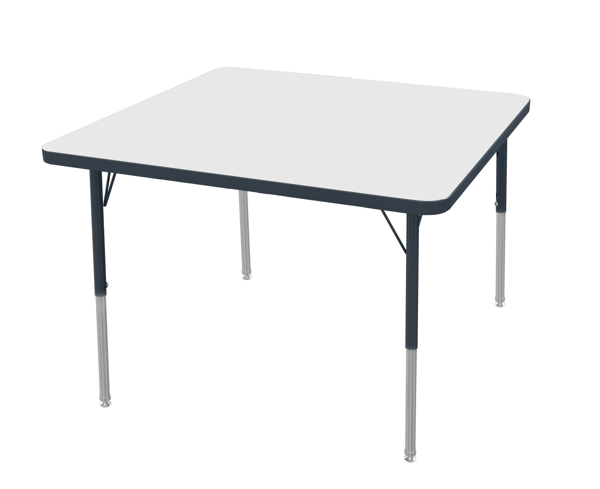 Marco MG Whiteboard Adjustable Height Square Activity Table | Wayfair