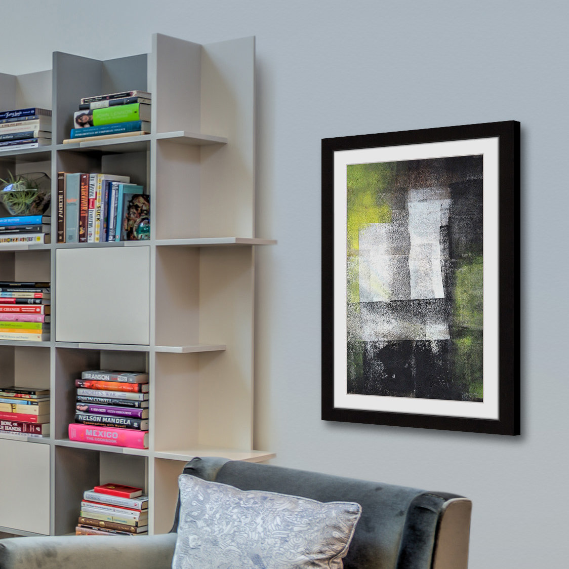 Marmont Hill 'Square Of Light' Framed Painting Print | Wayfair