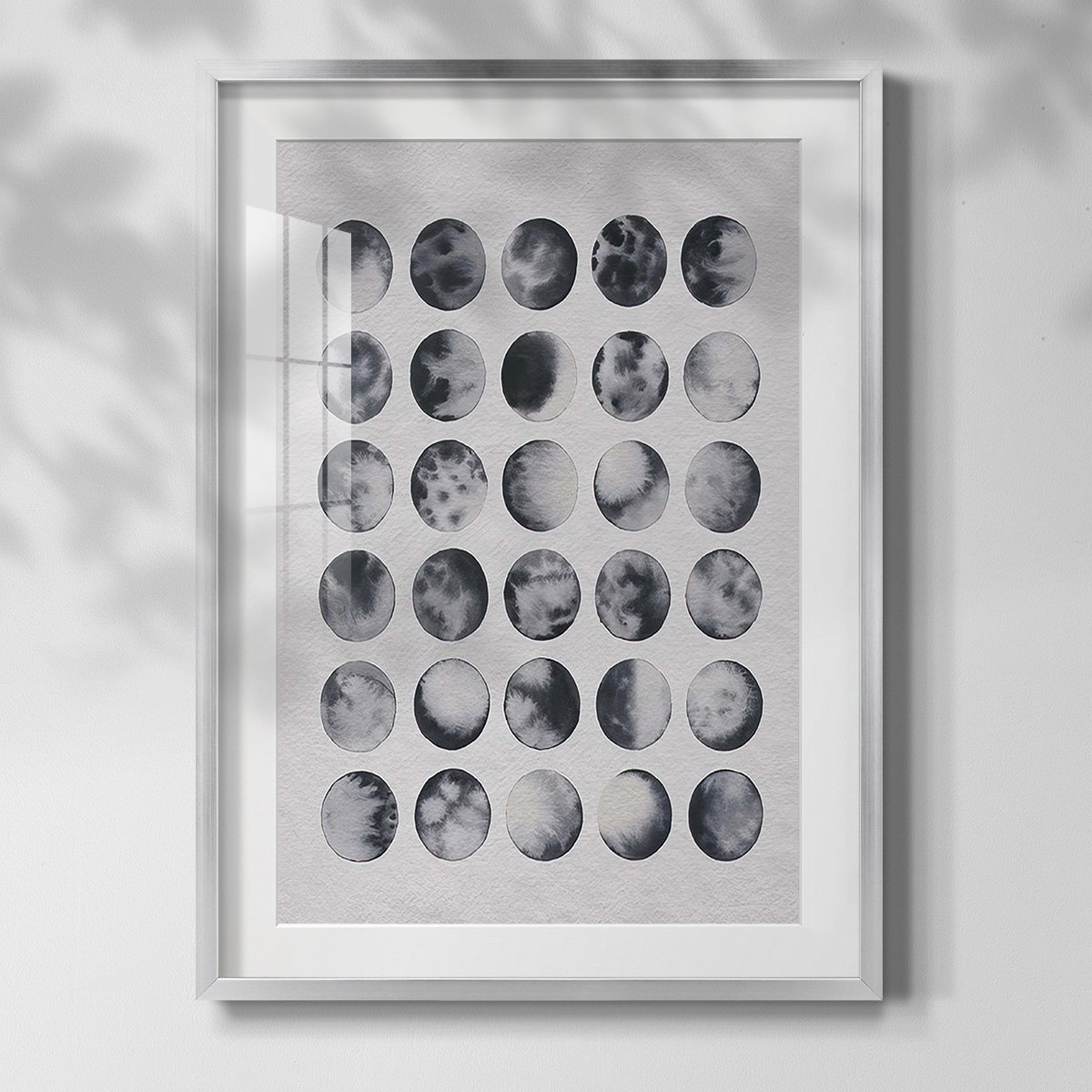 Wrought Studio™ Many Moons II Framed Print | Wayfair
