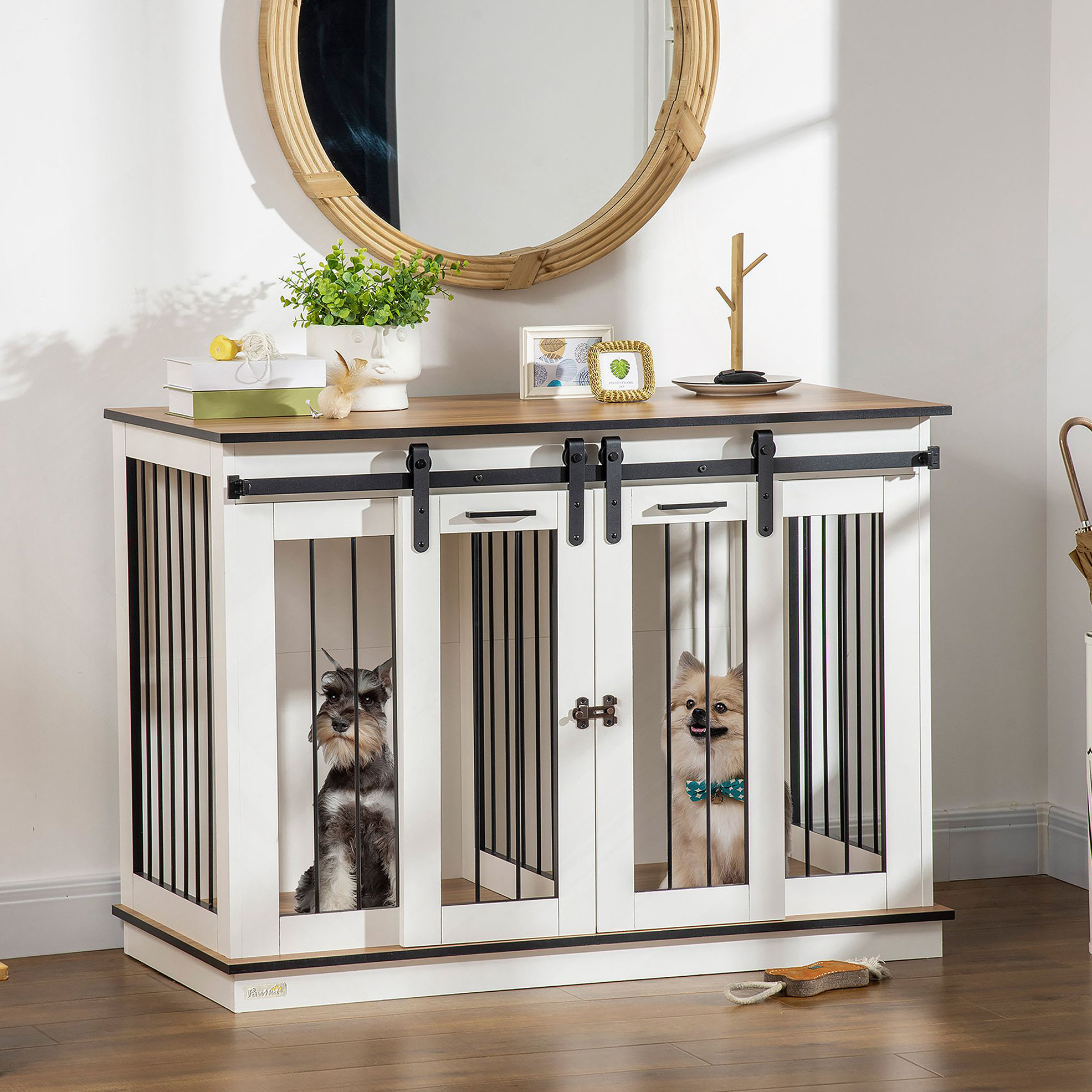 Tucker Murphy Pet™ Dog Crate Furniture, Dog House | Wayfair