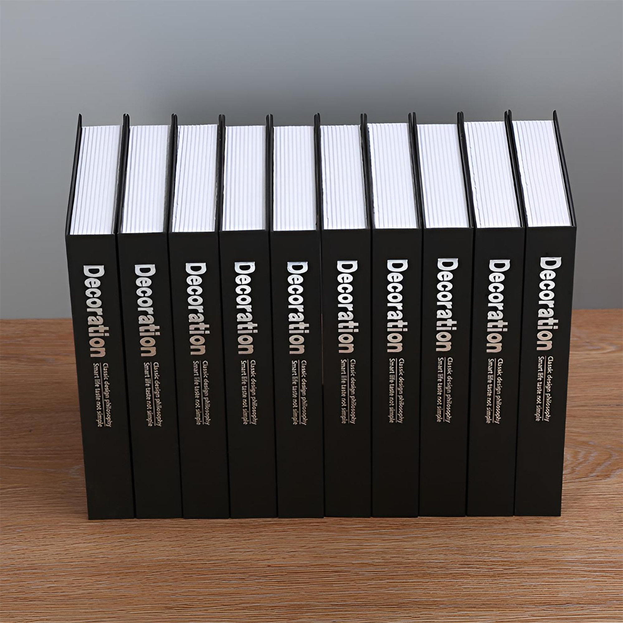 Corrigan Studio® Elegant Nordic Modern Fake Book Decor For Stylish Home ...