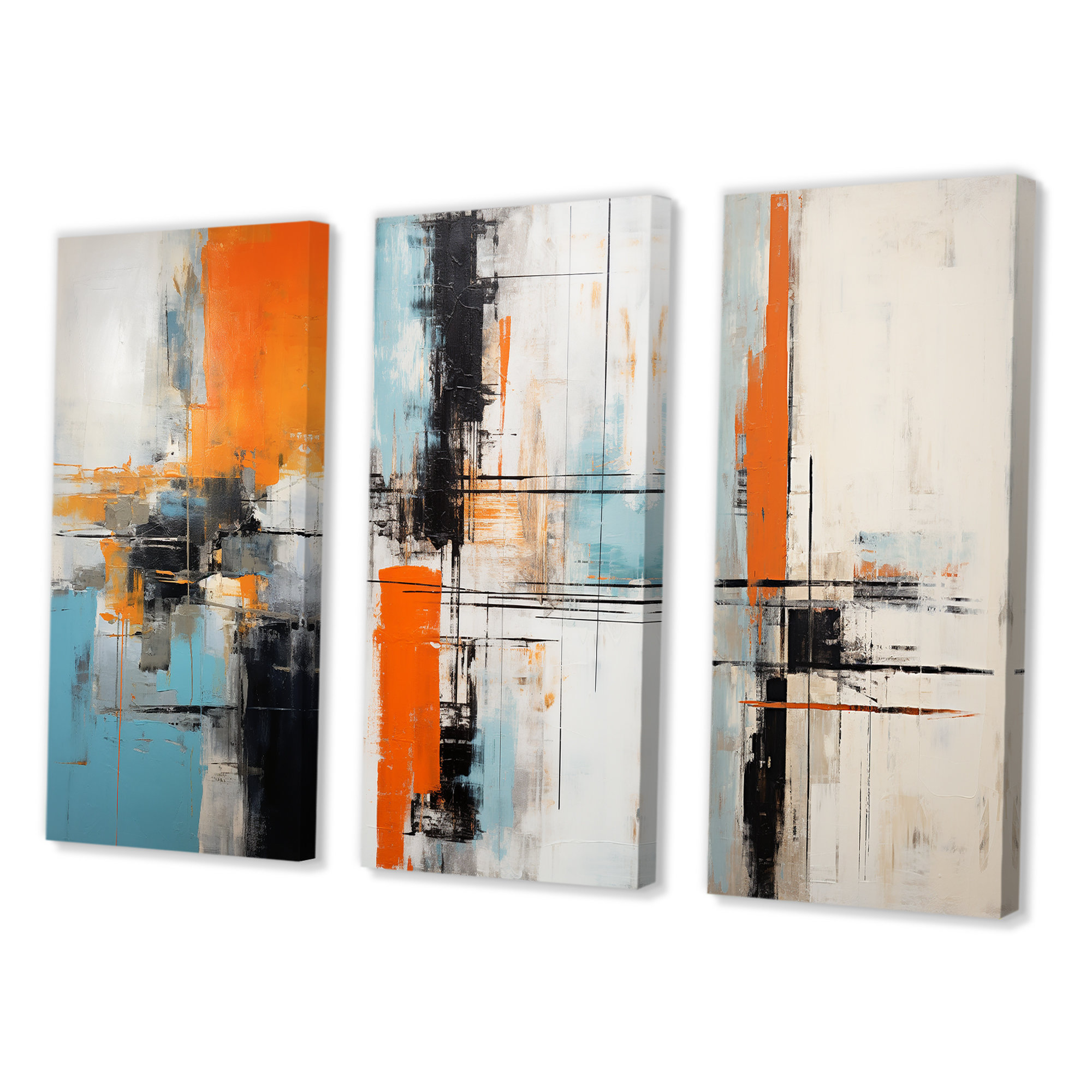 Ivy Bronx " Ephemeral Patience Minimal Abstract III " 3 - Pieces on ...