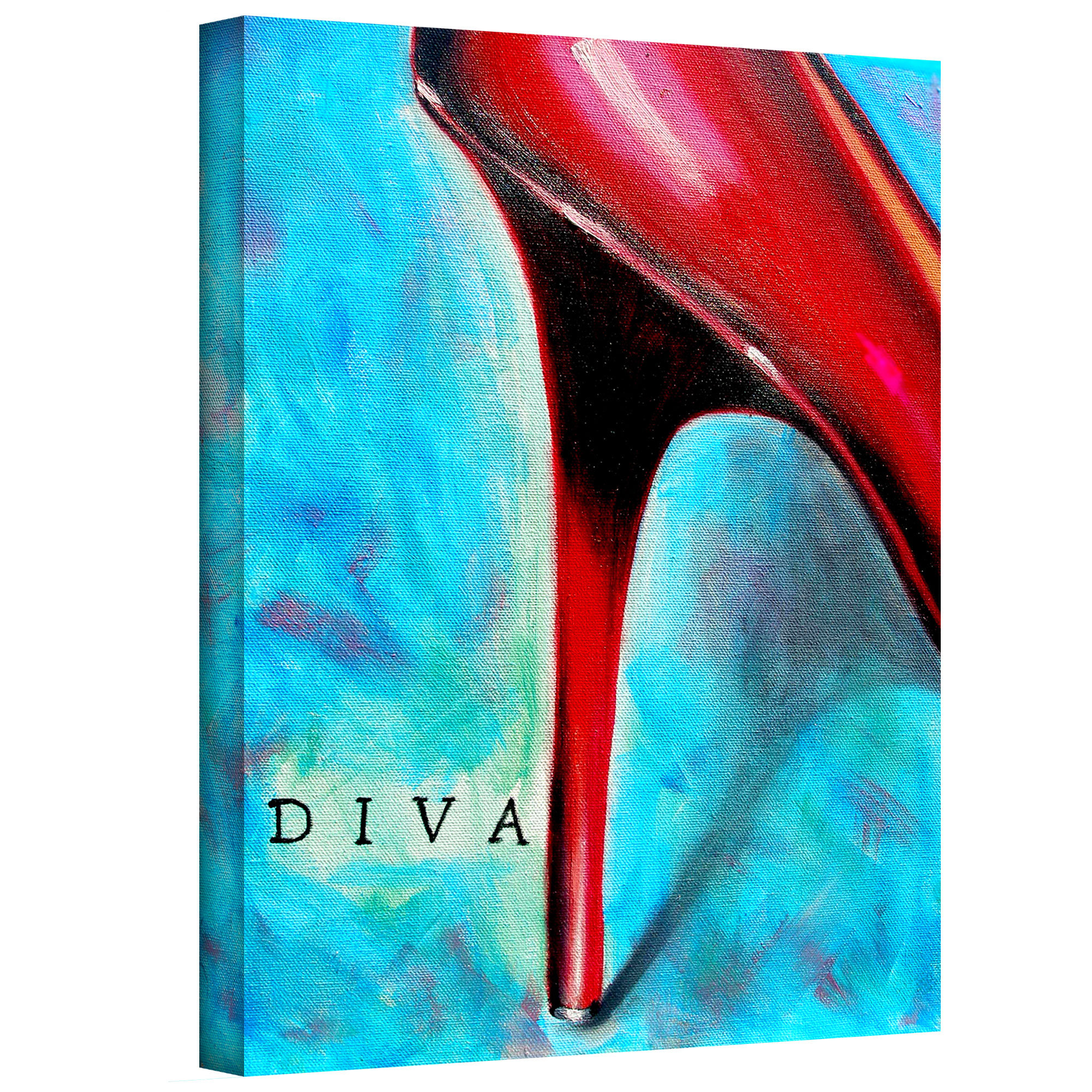 House of Hampton 'Diva' - Painting Print on Canvas | Wayfair