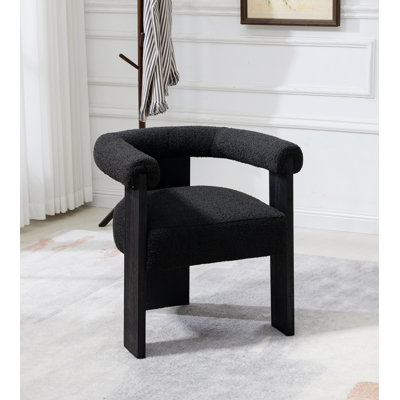 Latitude Run® Solid Back Arm Chair | Wayfair