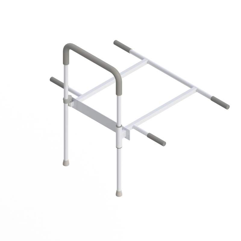 HEALTHCRAFT Smart-Rail: Dual Position Bed Rail, Pivoting Side Rail For ...