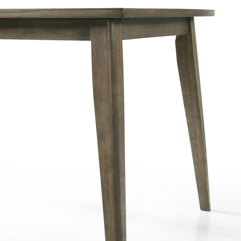 Corrigan Studio® Yuki 72-88 Inch Extendable Dining Table, Tapered Legs ...