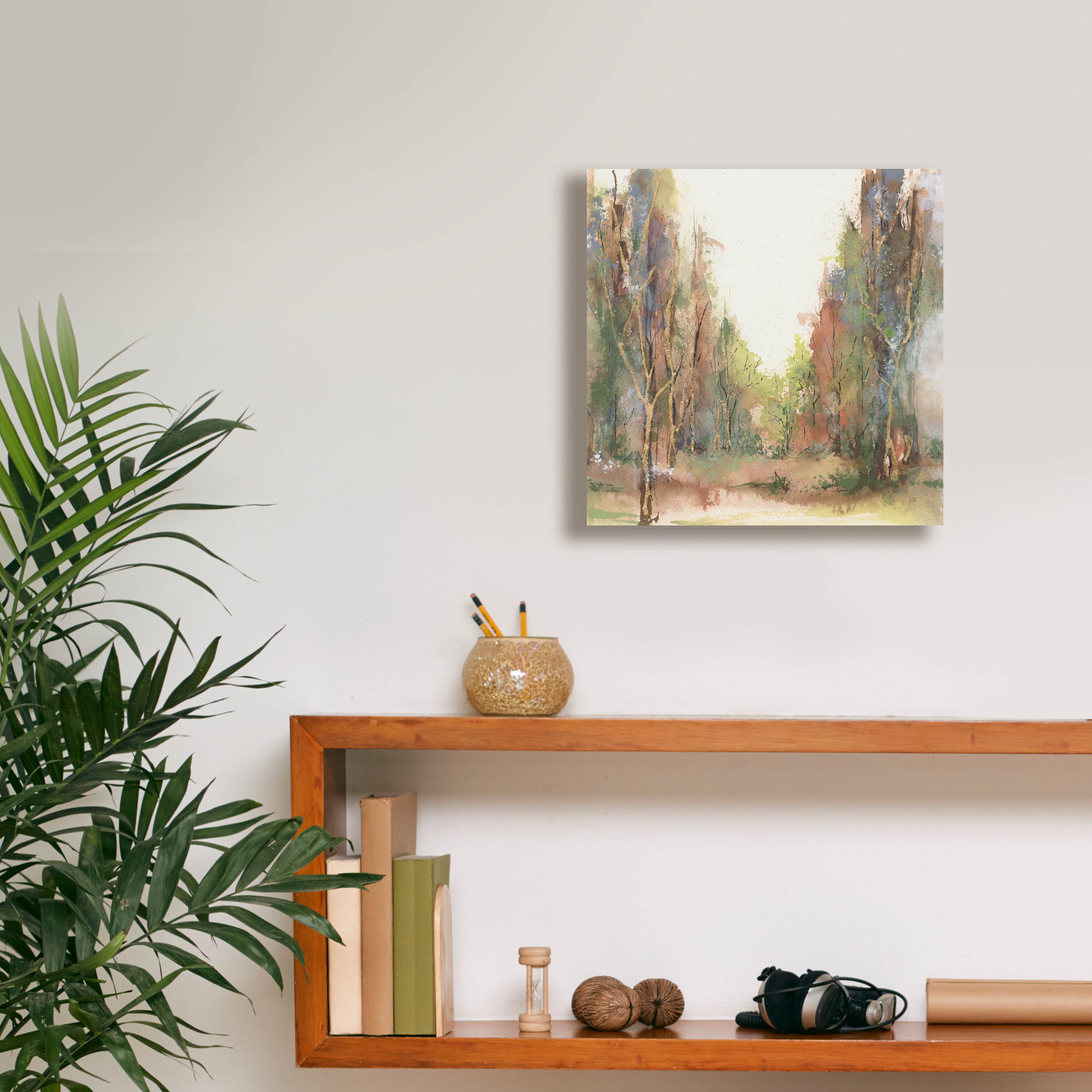 Millwood Pines ' Gilded Path 2' by Chris Paschke Canvas Wall Art | Wayfair