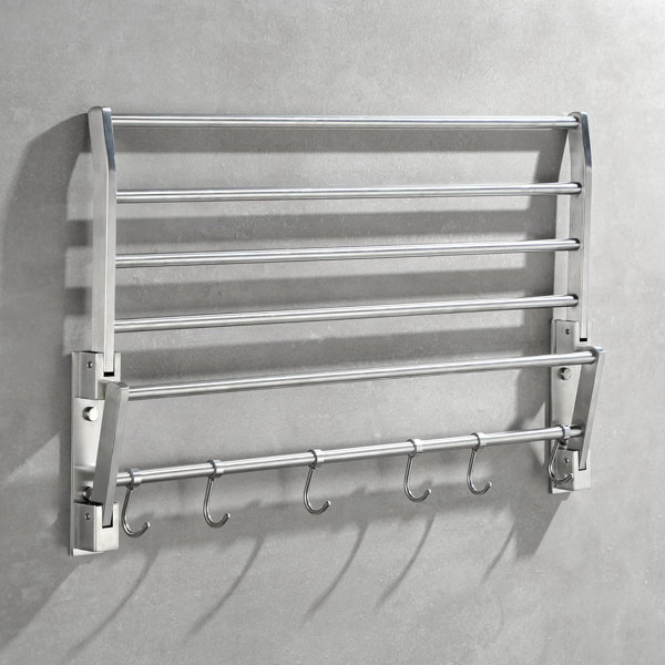BELLUNION 24-Inch Towel Rack For Bathroom, Stainless Steel Bathroom ...