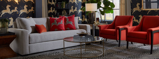 Red From The House Of Scalamandre | Designer-Approved Brand | Perigold